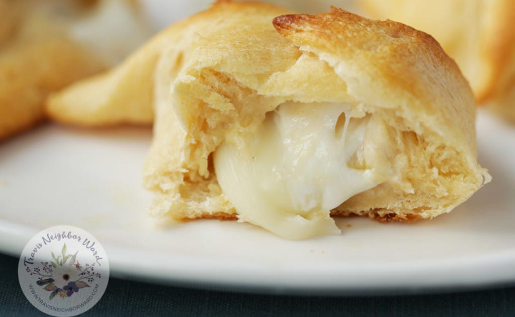 Crescent Roll Appetizers with Two Cheeses - Travis Neighbor Ward